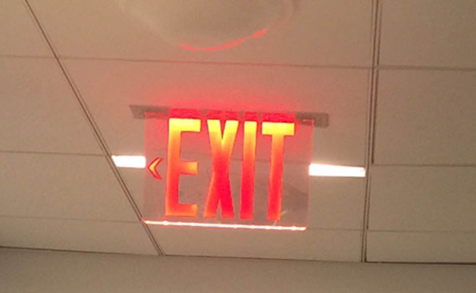 exit wayfinding | AVS SIGNAGE & VISUALS